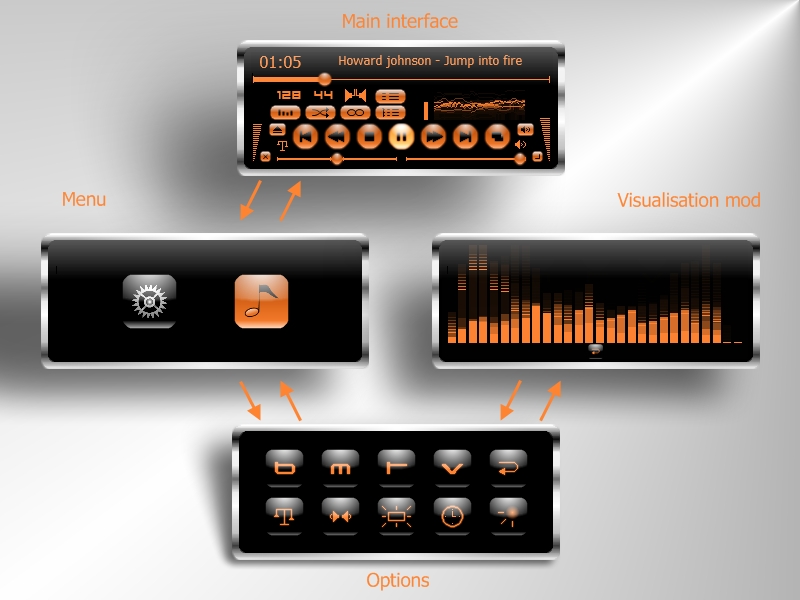 Xion Audio Player Skins