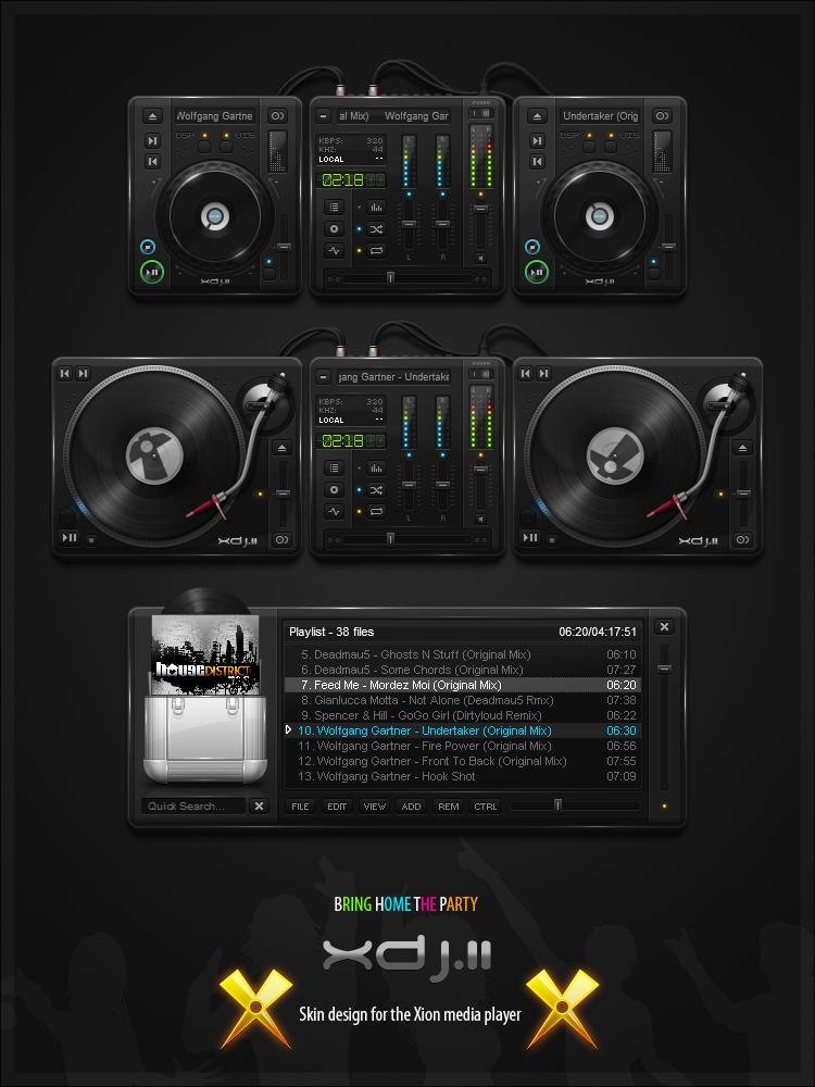 Xion Audio Player Skins